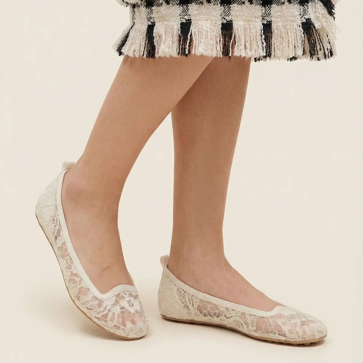 Lace Lights - Womens Lace Flat – Brave Pudding